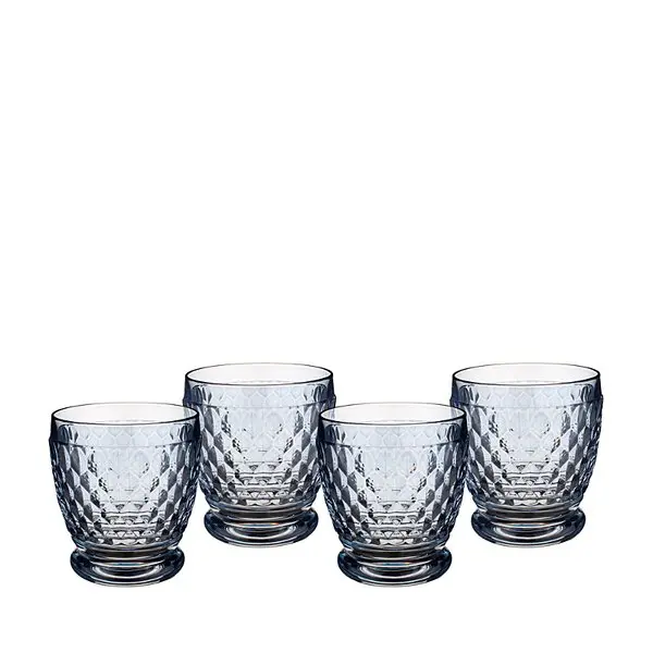 VILLEROY & BOCH Boston Double Old-fashioned Glass, Set Of 4 - Blue