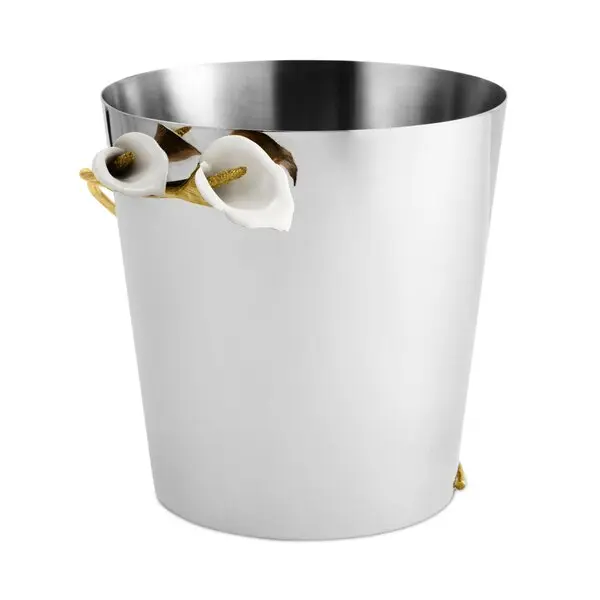 Michael Aram Calla Lily Wastebasket