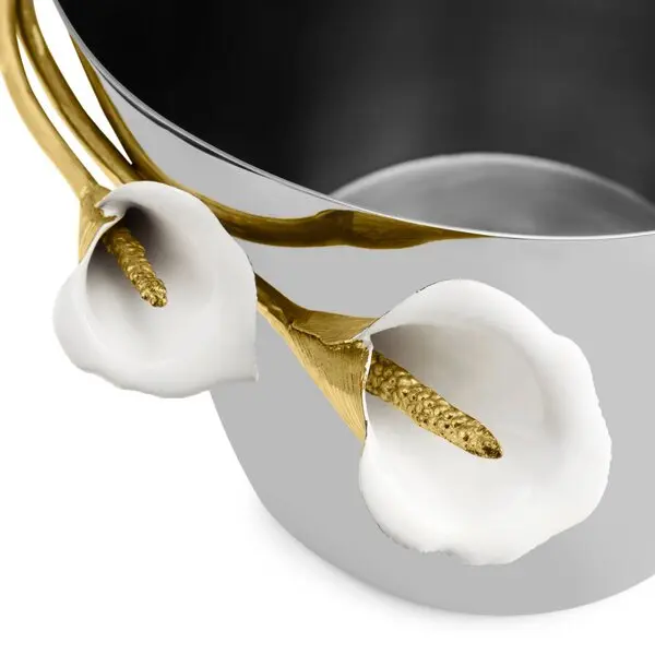 Michael Aram Calla Lily Wastebasket