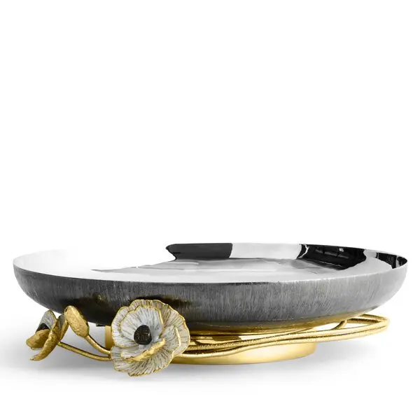 Michael Aram Anemone Medium Footed Platter