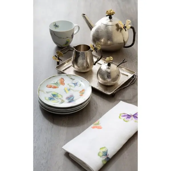 Michael Aram Butterfly Ginkgo Round Teapot