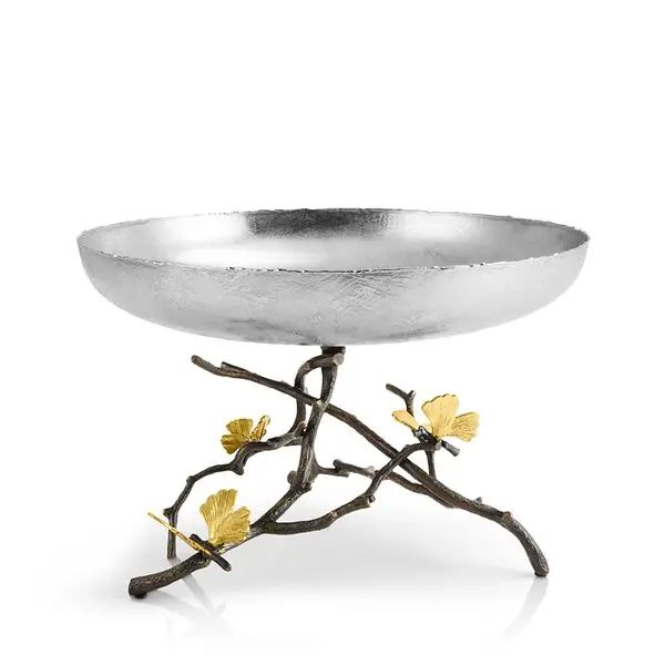 Michael Aram Butterfly Ginkgo Fruit Bowl - Silver