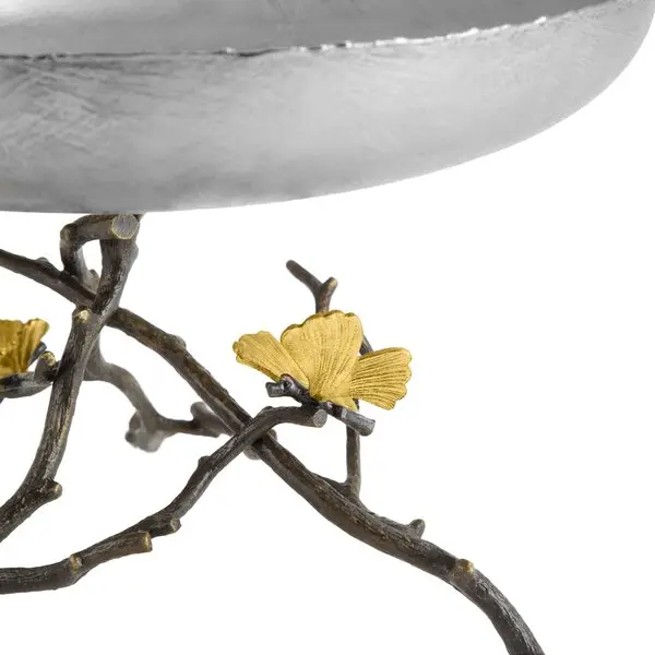 Michael Aram Butterfly Ginkgo Fruit Bowl - Silver