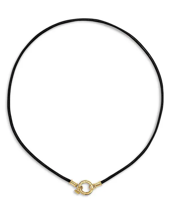 Temple St. Clair 18k Yellow Gold Necklace - Black/gold