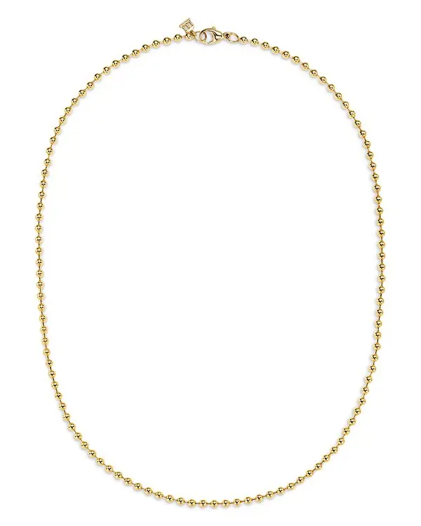 Temple St. Clair 18k Yellow Ball Chain Necklace - Gold