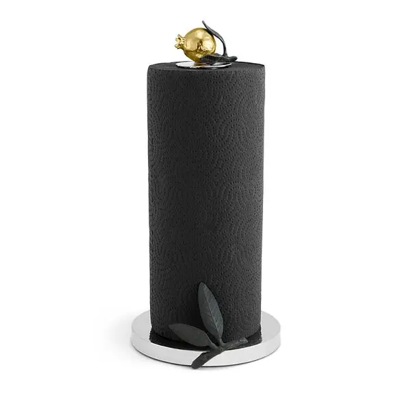 Michael Aram Pomegranate Paper Towel Holder - Silver