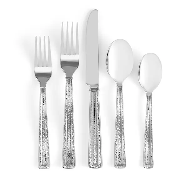 Michael Aram Hammertone 5-piece Place Setting - Silver