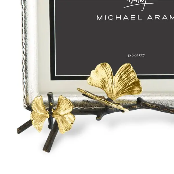 Michael Aram Butterfly Ginkgo Easel Frame