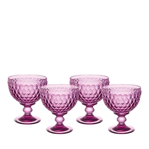 VILLEROY & BOCH Boston Champagne/dessert Bowls, Set Of 4 - Purple