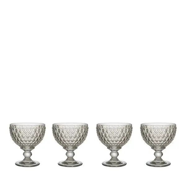 VILLEROY & BOCH Boston Champagne/dessert Bowls, Set Of 4 - Smoke