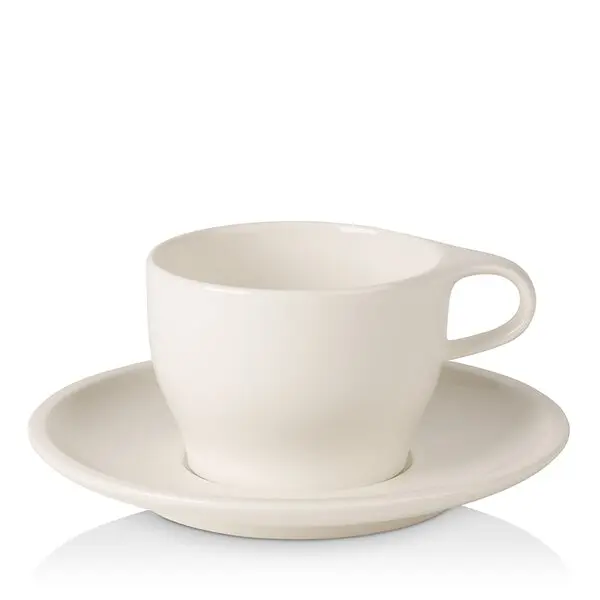 VILLEROY & BOCH Coffee Passion Cafe Au Lait Cup & Saucer Set - White