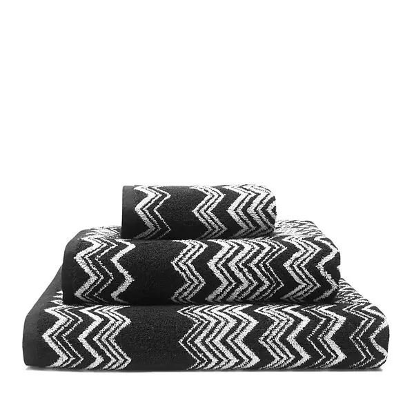 Missoni Keith Hand Towel - Black/white