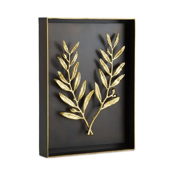 Michael Aram Olive Branch Shadow Box
