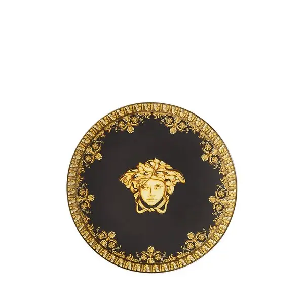 Versace By Rosenthal I Love Baroque Nero Plate - Black