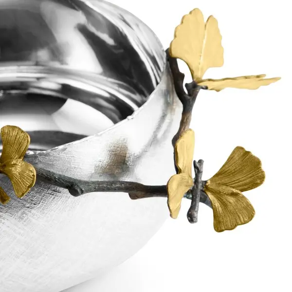 Michael Aram Butterfly Ginkgo Serving Bowl - Silver