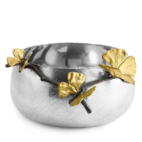 Michael Aram Butterfly Ginkgo Serving Bowl - Silver