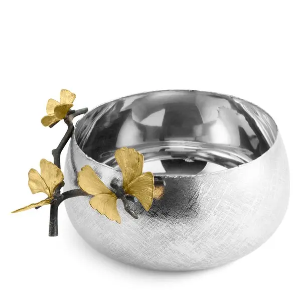 Michael Aram Butterfly Ginkgo Serving Bowl - Silver