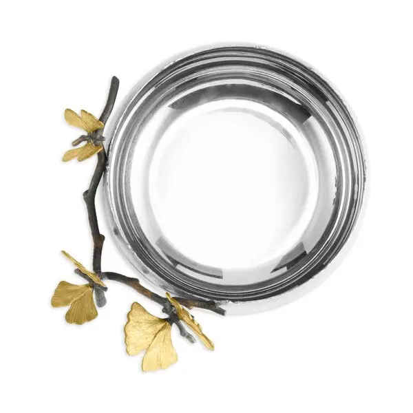 Michael Aram Butterfly Ginkgo Serving Bowl - Silver
