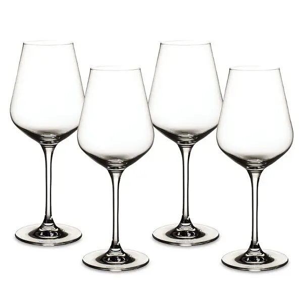 VILLEROY & BOCH La Divina Bordeaux Glasses, Set Of 4 - No Color