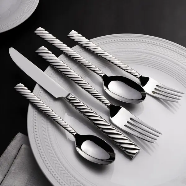 Michael Aram Twist 5-piece Flatware Set