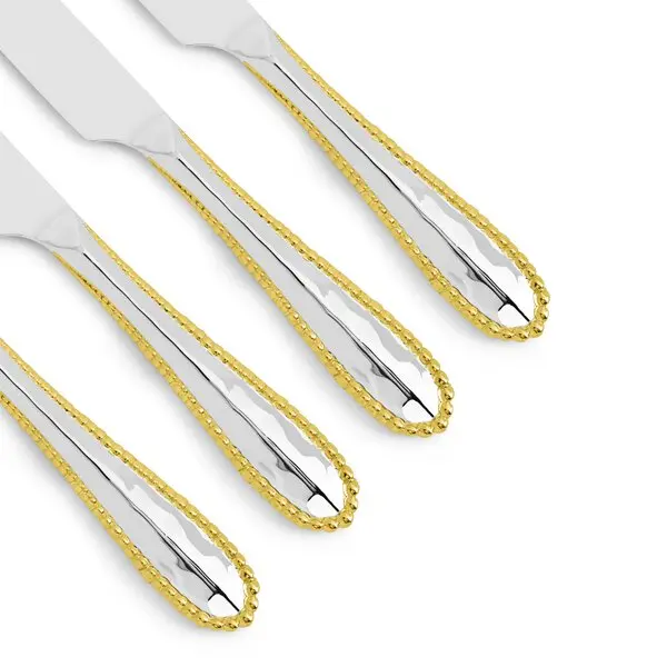 Michael Aram Molten Gold Steak Knives, Set Of 4