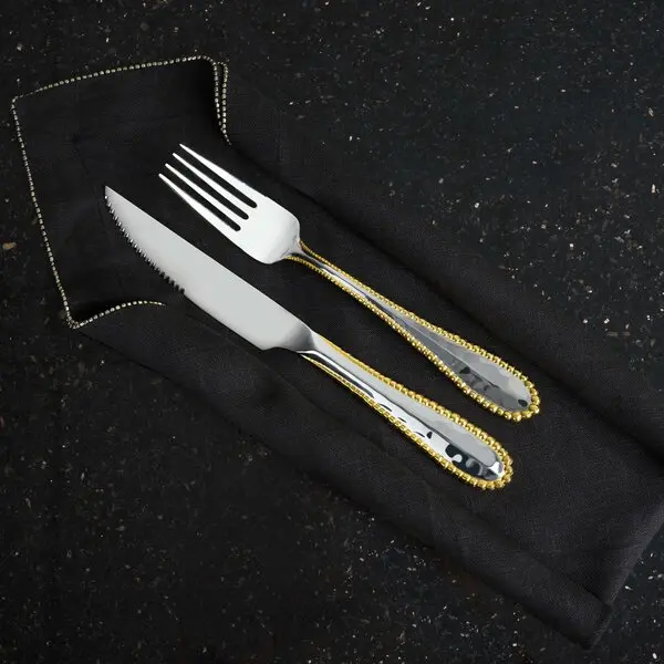 Michael Aram Molten Gold Steak Knives, Set Of 4