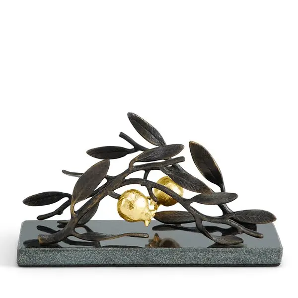 Michael Aram Pomegranate Vertical Napkin Holder - Bronze