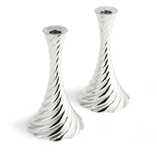 Michael Aram Twist Candleholders, Set Of 2