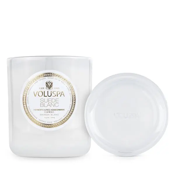 Voluspa Suede Blanc Candle