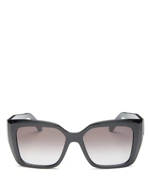 FERRAGAMO 55mm Square Frame Sunglasses