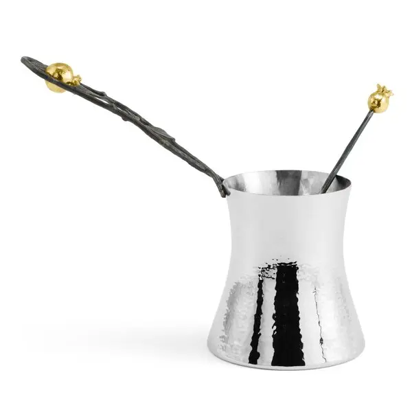 Michael Aram Pomegranate Coffee Pot & Spoon