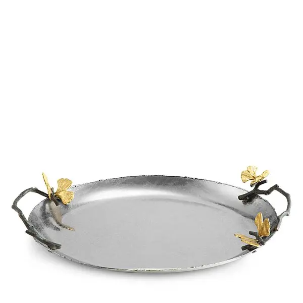 Michael Aram Butterfly Ginkgo Medium Tray - Silver