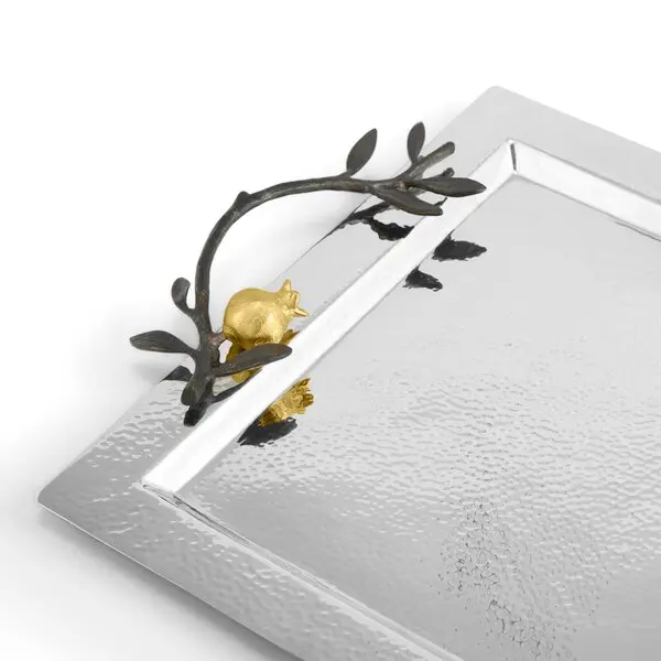 Michael Aram Pomegranate Rectangular Tray
