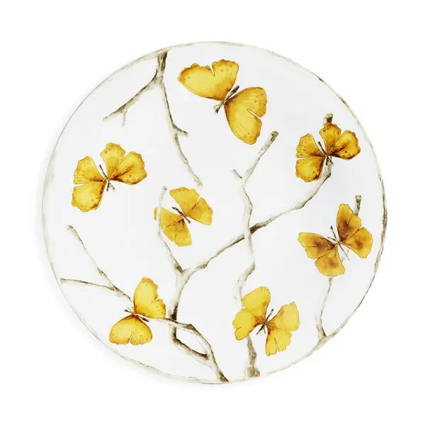 Michael Aram Butterfly Ginkgo Gold Salad Plate - No Color