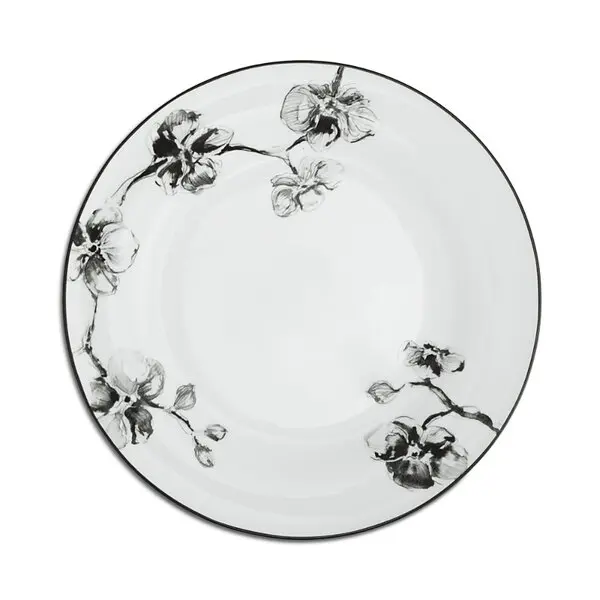 Michael Aram Black Orchid Dinner Plate - White