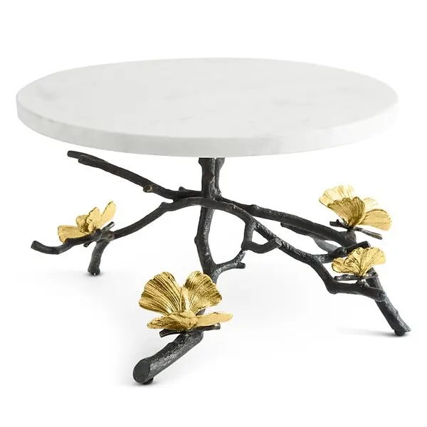 Michael Aram Butterfly Ginkgo Cake Stand - Multi