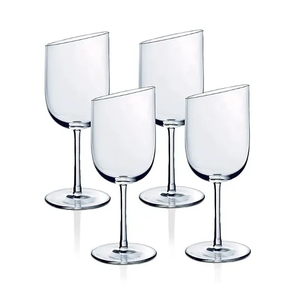 VILLEROY & BOCH New Moon White Wine Glasses, Set Of 4 - No Color