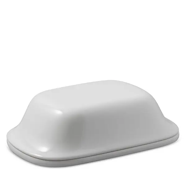 VILLEROY & BOCH Covered Butter Dish - White
