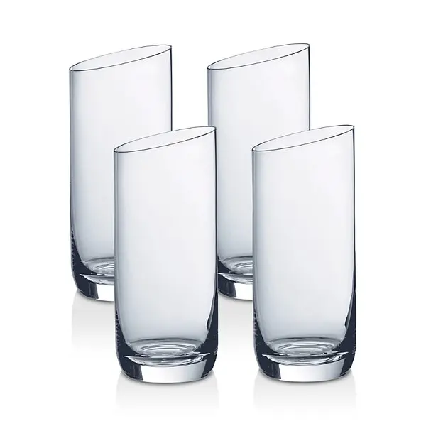 VILLEROY & BOCH New Moon Highball Glasses, Set Of 4 - No Color