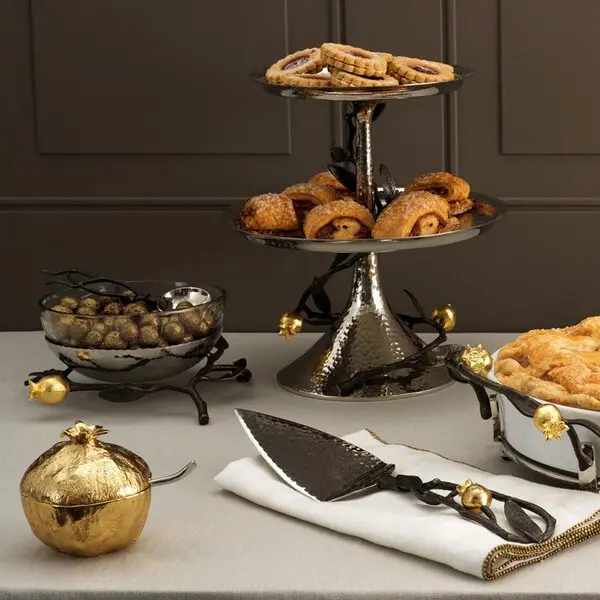Michael Aram Pomegranate 2-tier Etagere