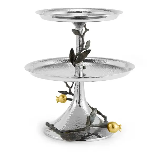 Michael Aram Pomegranate 2-tier Etagere
