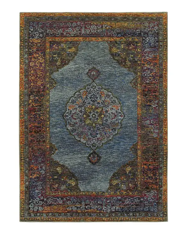 ORIENTAL WEAVERS Andorra 7139a Area Rug, 5'3 X 7'3 - Gold/multi