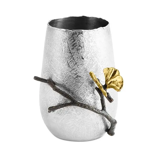Michael Aram Butterfly Ginkgo Toothbrush Holder - Silver