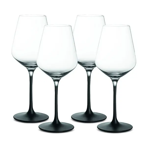 VILLEROY & BOCH Manufacture Rock White Wine Goblet, Set Of 4 - No Color
