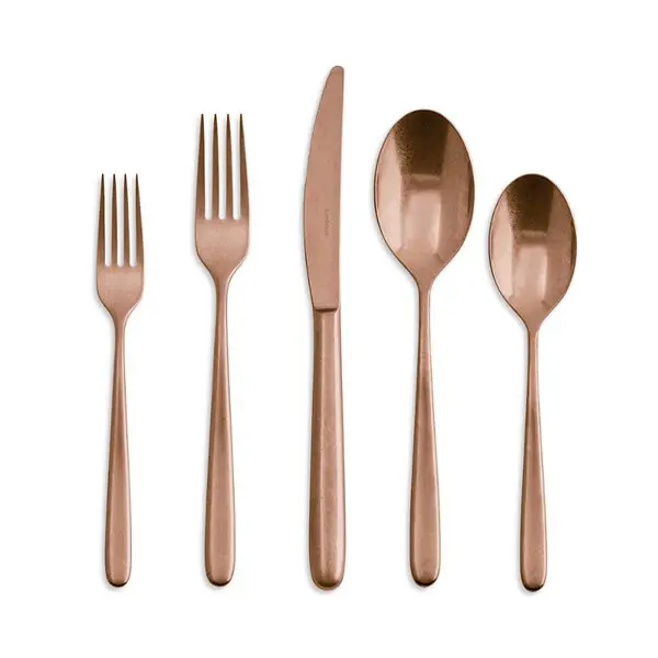 SAMBONET Hannah Vintage 5 Piece Place Setting - Copper