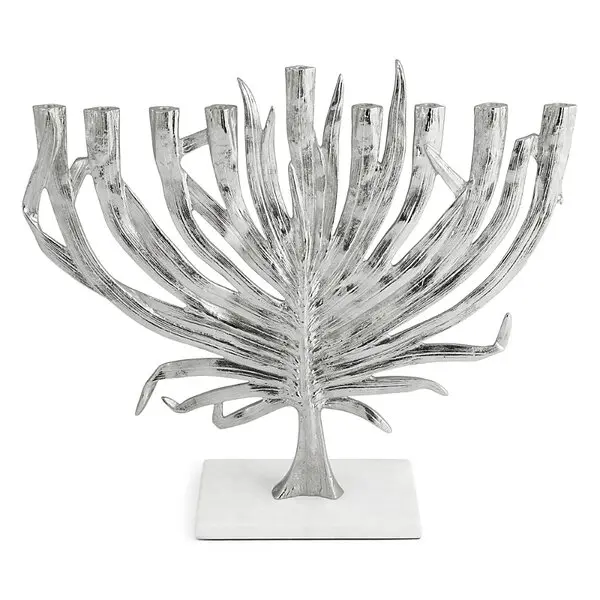 Michael Aram Palm Menorah - Silver