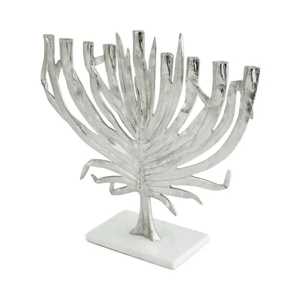 Michael Aram Palm Menorah - Silver