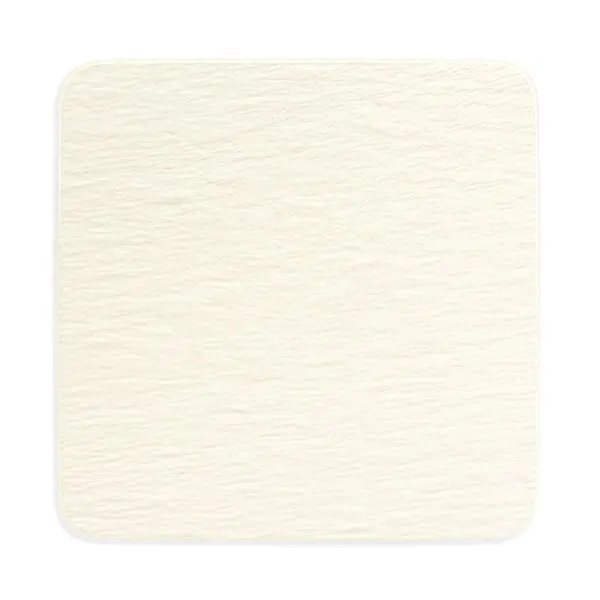 VILLEROY & BOCH Manufacture Rock Blanc Square Buffet Plate - White