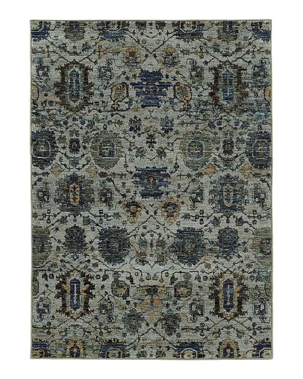 ORIENTAL WEAVERS Andorra 7120a Area Rug, 6'7 X 9'6 - Blue/navy