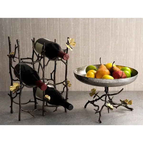 Michael Aram Butterfly Ginkgo Wine Rack